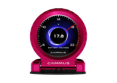 Cina Aspetto LCD del metallo di colori del tester 9 del calibro di automobile dell'universale 60mm in vendita
