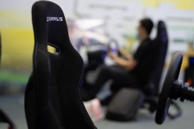 Cina Pedale di alluminio di Sim Racing Simulator With Anodized del servomotore in vendita