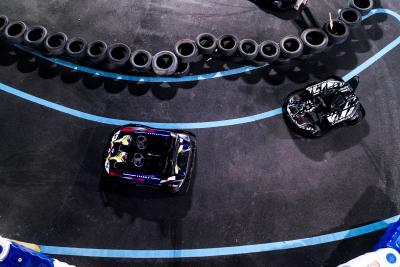 China Kart pro 48V elétrico de competência das crianças do parque de diversões com luz do diodo emissor de luz à venda