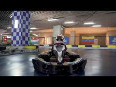Semi Axis Competition Go Kart for teenager 3000RPM 1860*1400*610 mm