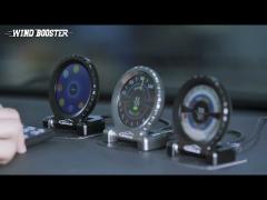 39合造車のダッシュボードは52mm 60mmをセンサーとのメーターで計る
