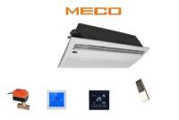 China MECO  One-way Cassette Type Fan Coil Unit (2 tube) 1.2TR 500CFM with CE Certification for sale