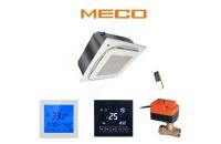 China Eight Way Ceiling Suspended Fan Coil Unit High Efficiency 300CFM, 0.8TR for sale