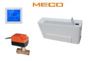 China 500CFM 4.5KW Universal Floor Standing Fan Coil Unit 2 Pipe System Controller Optional for sale