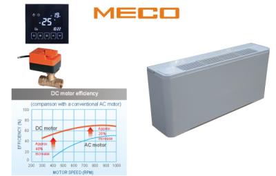 China Aquecimento do estilo e unidade europeus da bobina do ventilador de refrigeração com controlador 0.5TR do diodo emissor de luz à capacidade 3.5TR à venda