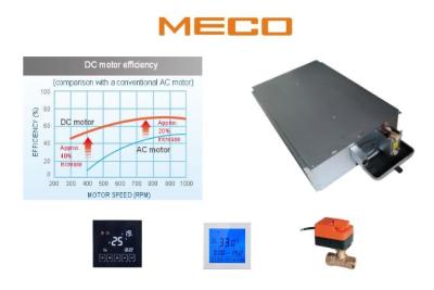 Cina Grande tubo 1000CFM del ventilconvettore celato quattro dello spazio soffitto industriale in vendita