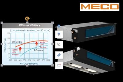 中国 取付けられた省エネの天井は利用できる水ファンのコイルの単位300CFM OEMを冷やしました 販売のため