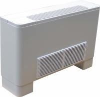 China 500CFM 4.5KW Universal Floor Standing Fan Coil Unit 2 Pipe System Controller Optional for sale