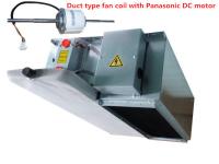 China Horizontal Installation Ducted Fan Coil Unit 2 Pipe System BLDC Motor Optional for sale