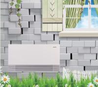 China 130cm Length Vertical Fan Coil Unit With Touch Screen Controller 4.8kw Heating Capacity for sale