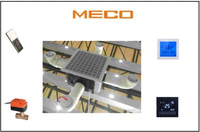 Cina Sistema sospeso al soffitto della metropolitana del ventilconvettore 500CFM 2 del motore decorativo di CC in vendita