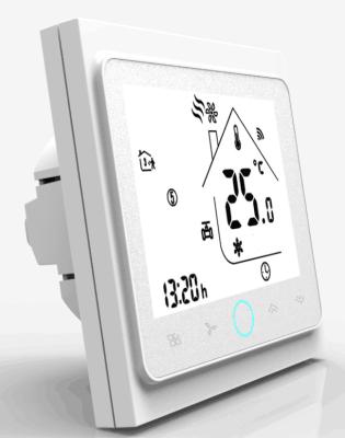 China Feuerfester Shell-Ventilatorkonvektor-Einheits-Thermostat, Ventilatorkonvektor-Thermostat LCD Digital zu verkaufen