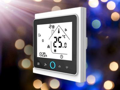China Feuerfester Shell-Ventilatorkonvektor-Einheits-Thermostat, Ventilatorkonvektor-Thermostat LCD Digital zu verkaufen