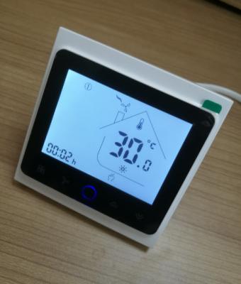 China Feuerfester Shell-Ventilatorkonvektor-Einheits-Thermostat, Ventilatorkonvektor-Thermostat LCD Digital zu verkaufen