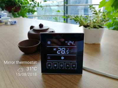 China LCD Digitale Fcu van de de Roleenheid van de Thermostaatventilator Thermostaat 3 het Scherm van de Snelheidsspiegel Te koop