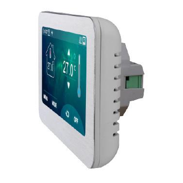 China 4,3 Zoll-Großleinwand-Digital-Ventilatorkonvektor-Thermostat-elektrischer Heizungs-Prüfer zu verkaufen