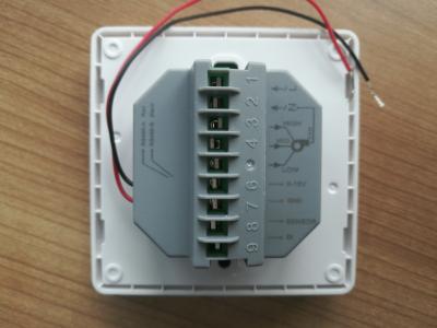 China Bacnet-Thermostat-Smart verdrahteter Prüfer Leistungsaufnahme der geringen Energie für Wasser-Ventilatorkonvektor-Einheiten zu verkaufen