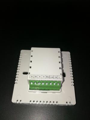 China Schirm-Note LCD-Ventilatorkonvektor-Einheits-Thermostat-Decken-Berg-Energieeinsparung zu verkaufen