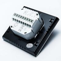 China Wall Mounted Programmable Fan Coil Thermostat Wired Controller Custom Housing for sale