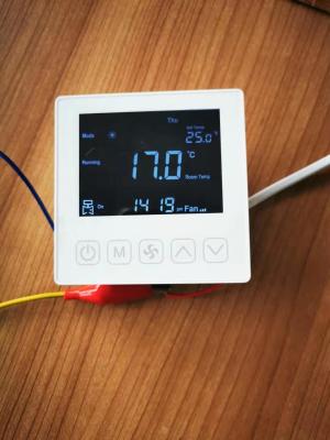 Cina LCD termostato del ventilconvettore di 48mm * di 65mm RS485 IP30 in vendita