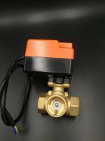 China DN20 3 Way Motorized Valve With 0-10V Modulating Output for sale