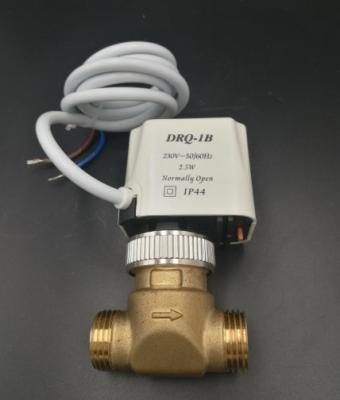China Messing AC220V 2 Manier 3 de Kogelklep van de Draad1.6mpa Draad met Actuator Te koop