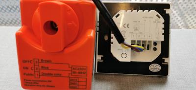 China 1.6MPa 3 de Getelegrafeerde Gemotoriseerde Kogelklep van 24v 2.5kv voor Water het Verwarmen Te koop