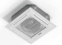 China CE ABS Panel 4 Way 230v Cassette Fan Coil Unit for sale