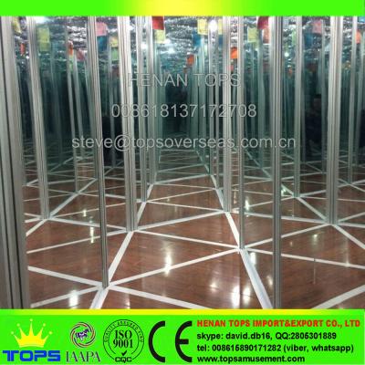 China Attraction Amusement Ride Park Equipment Rides Game Mirror Maze MZ-01 for sale