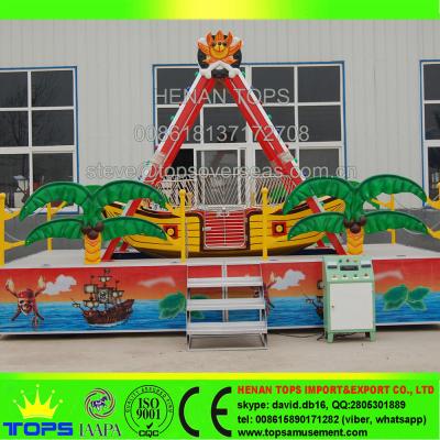 China HENAN TOPS hot sale amusement park rides mini pirate ship for sale