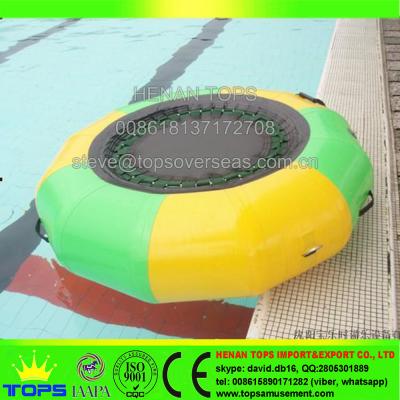 China HENAN TOPS Inflatable water trampoline \ Inflatable trampoline rental \ Inflatable trampoline from china for sale