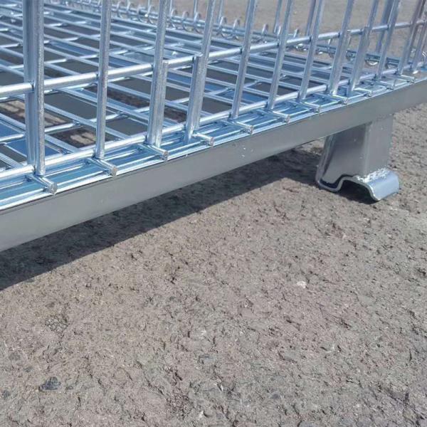 Galvanized Storage Cage Collapsible Stillage Cage 800kg-1500kg Bearing