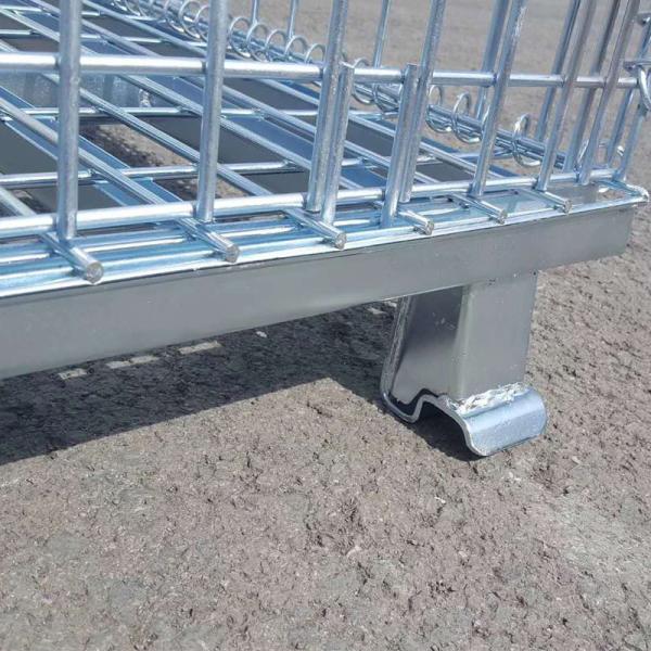 Galvanized Storage Cage Collapsible Stillage Cage 800kg-1500kg Bearing