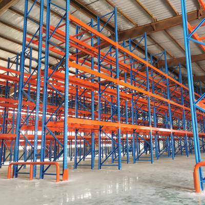 China Industrial Racks For Warehouse Shelving Racks Single Layer Weight 1-3 Tons Goods for sale
