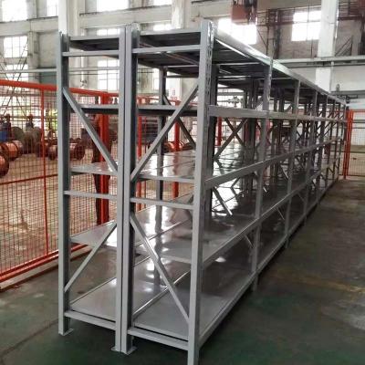China Indoor Warehouse Storage Racks Boltless Rack Metal Shelving Suitable For Many Places for sale