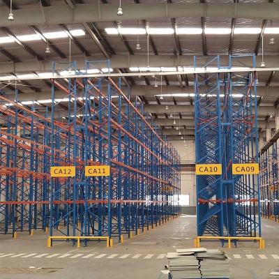중국 조정 가능한 선반을 갖춘 맞춤식 철 팔렛 선반 시스템 판매용