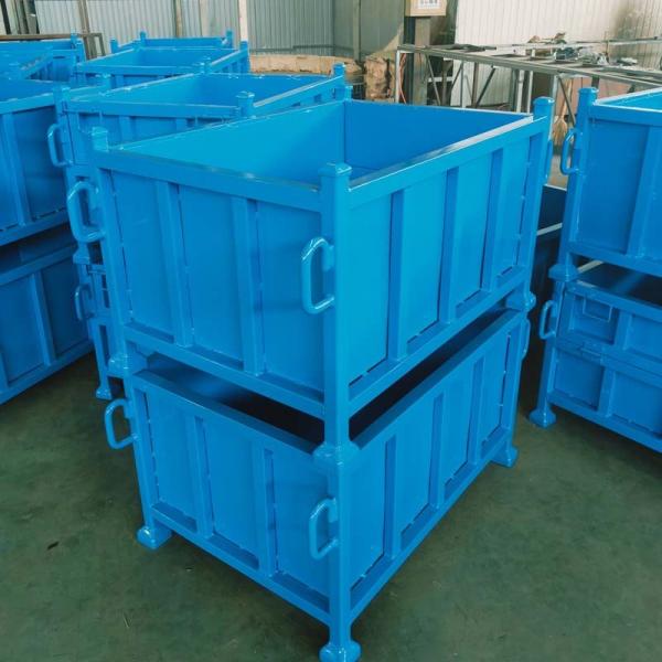 Stackable Durable Steel Foldable Wire Mesh Container  For Your Storage Requirements