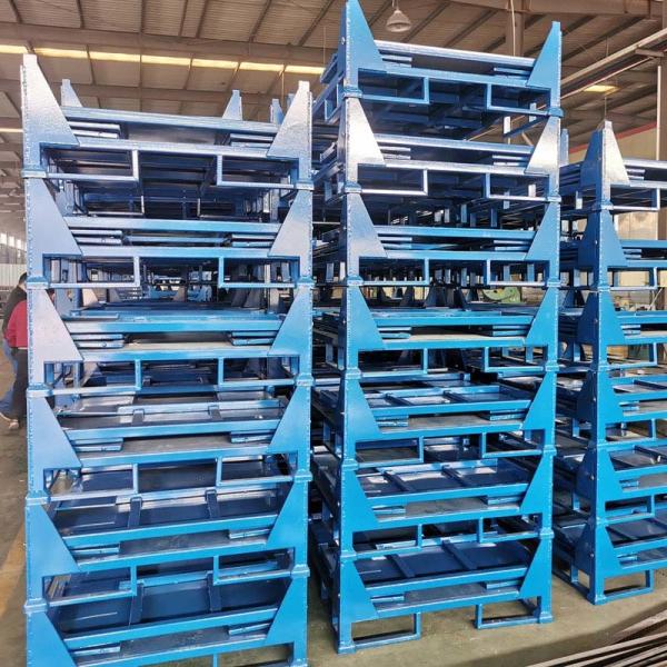 Stackable Durable Steel Foldable Wire Mesh Container  For Your Storage Requirements