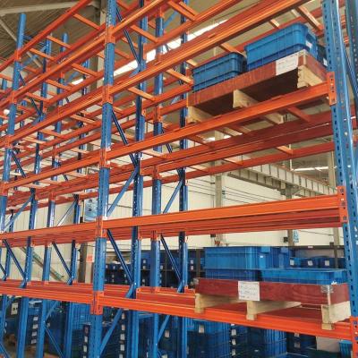 China Metal Adjustable Warehouse Racking System Heavy Duty Warehouse Shelving Solution for sale