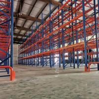 China Heavy Duty Pallet Rack Warehouse Storage Rack 500kg-4000kg Capacity Custom Depth for sale