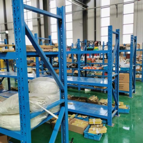 Quality JINGHUI Customized Supermarket Steel Racks For Warehouse Streamlined Inventory for sale