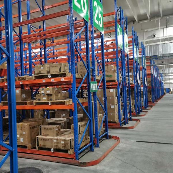 Steel Customizable VNA Very Narrow Aisle Racking For Narrow Aisle Pallet Shelf In Metal Material