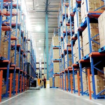 Heavy duty pallet racking structural details