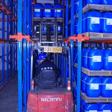 Technical details of drive-in pallet racking system