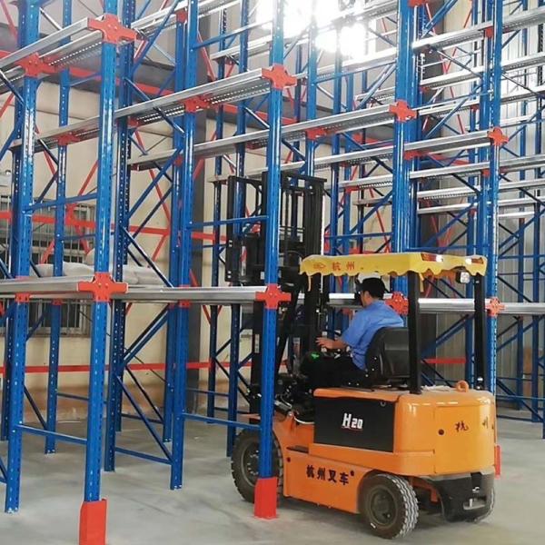 Quality Heavy Duty Warehouse Storage Drive In Pallet Racking Customized for sale