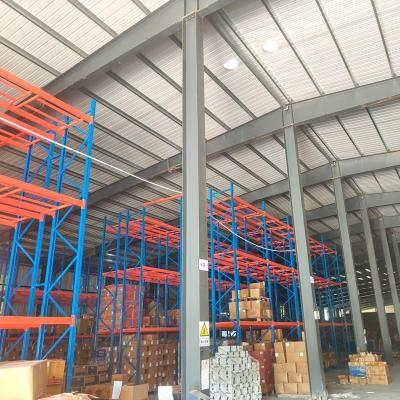 China Heavy Duty Assembled  Pallet Racking  Large Capacity Selective Racking Warehouse Racking For Sale for sale