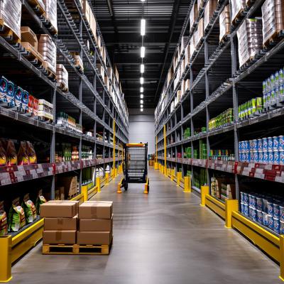 China Customized  Large Shopping Mall Product Display Shelves  Supermarket Warehouse Shelves for sale
