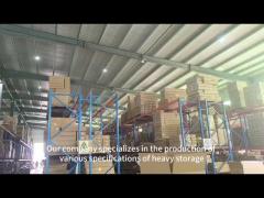 The on - site usage of beam racks has enhanced the utilization efficiency of the warehouse.