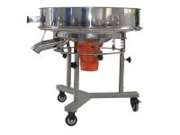 China Three Dimensional Round Separator Glaze Vibrating Filter Screen Machine 450-1200mm with 0.18-1.1kW Power for sale