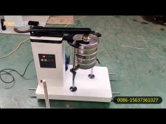 AT200tap 1~8 Sieves Tap Test Sieve Shaker para análise de tamanho de partícula de laboratório 28mm Stroke 280 Times/min Frequência de balanço 150 Taps/min